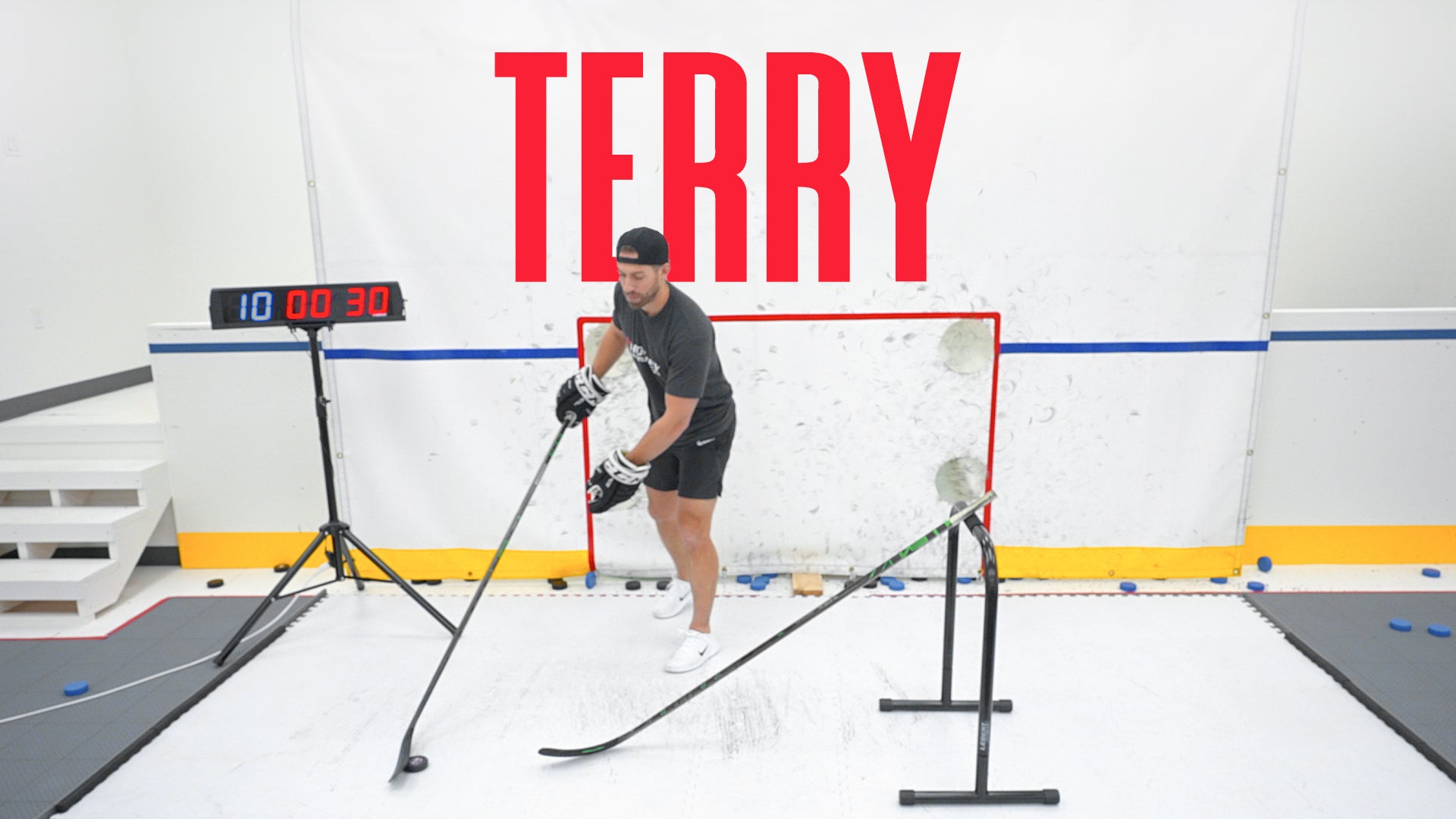 Troy Terry Stickhandling Session for Hockey Players | Hockey Training