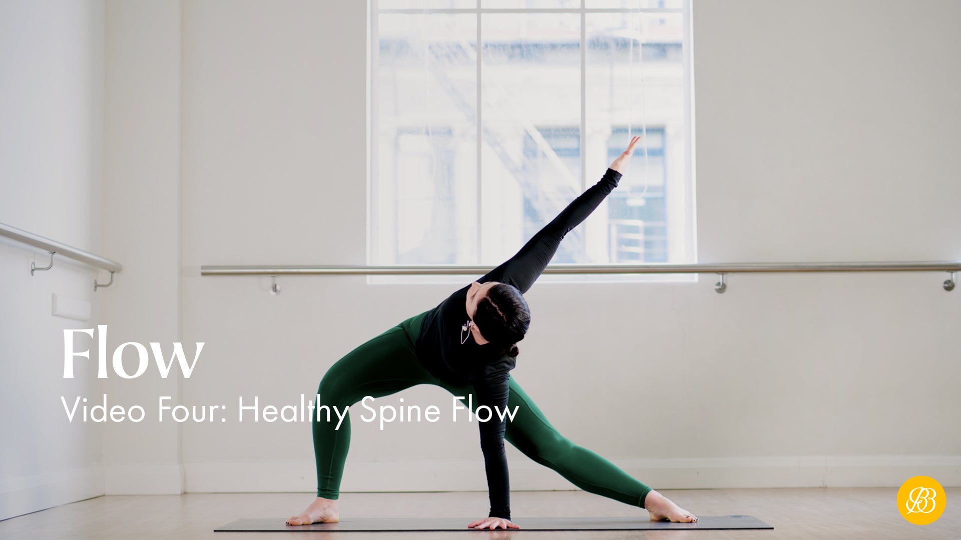 Flow #4 - Healthy Spine Flow | Barre Base Anywhere