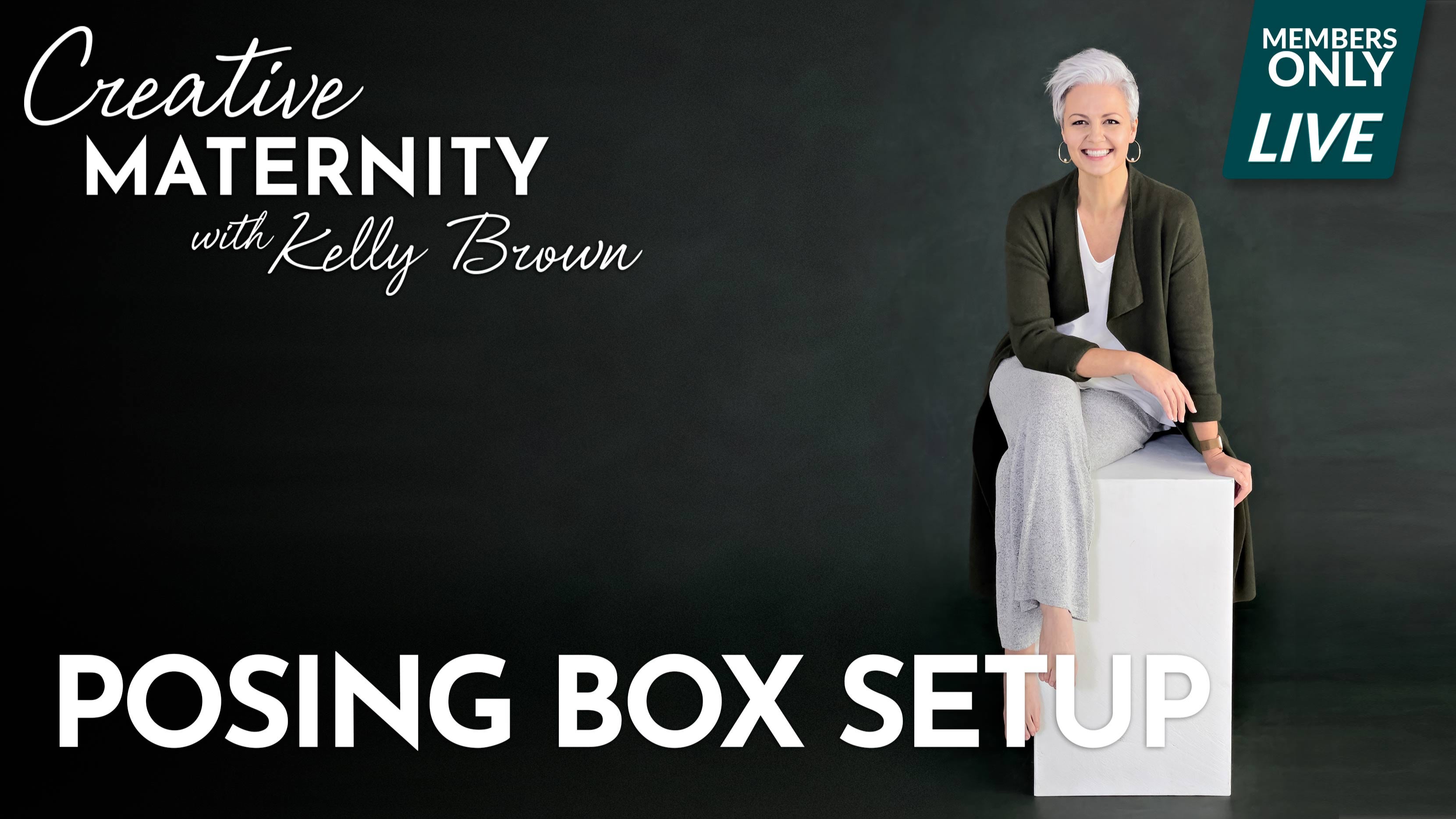 Posing Box Setup - Creative Maternity | Kelly Brown Online