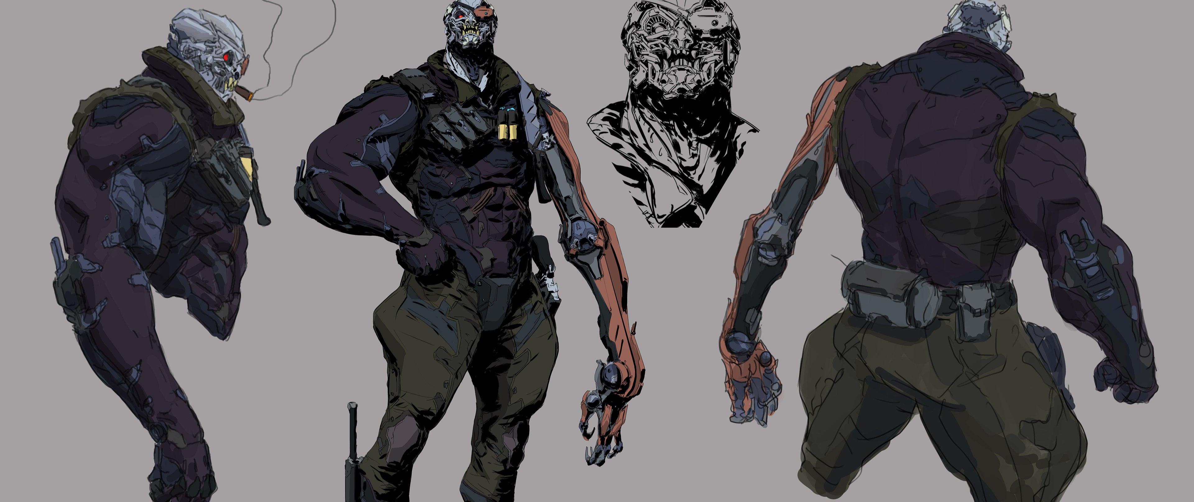 Gray Render Dd Anime