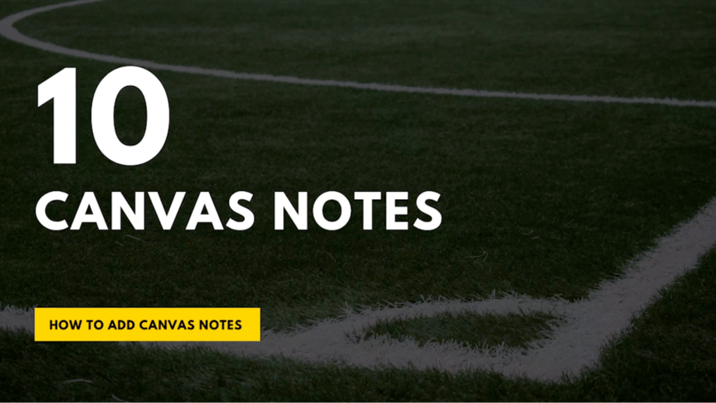 Tutorial 10: Canvas Notes