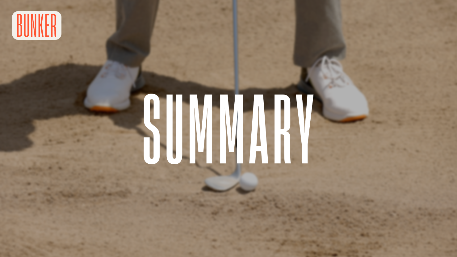 Short Game Chef - Foundations Recipe: Bunker Menu | Lesson 10: Summary