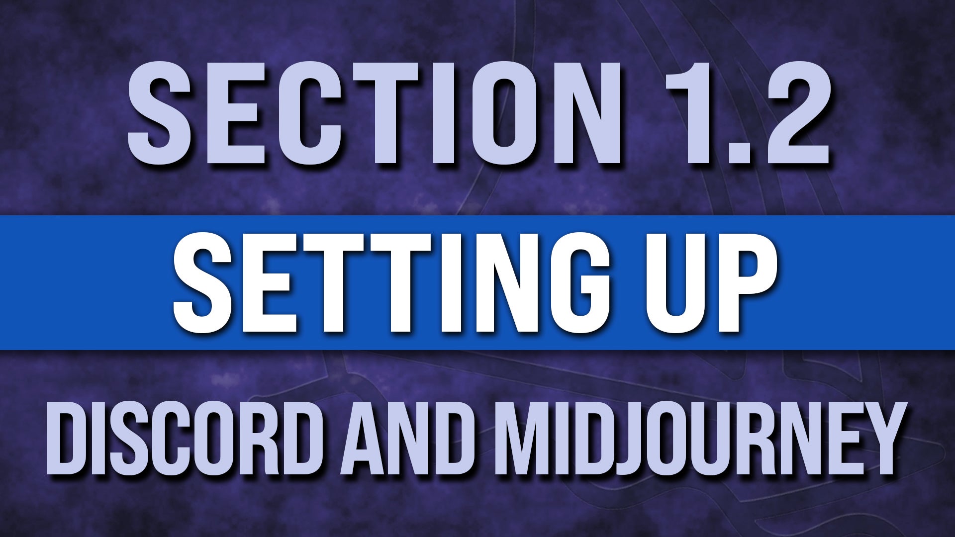 1.2 Setting Up Discord And Midjourney