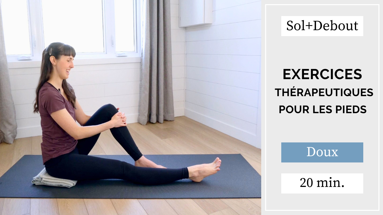 Exercices thérapeutiques pour les pieds | STUDIO MOTION
