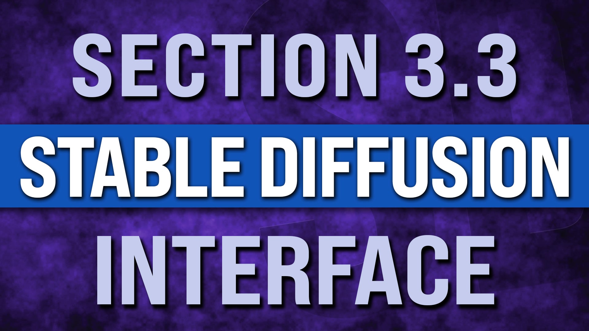 3.3 Stable Diffusion Automatic 1111 Ui Overview