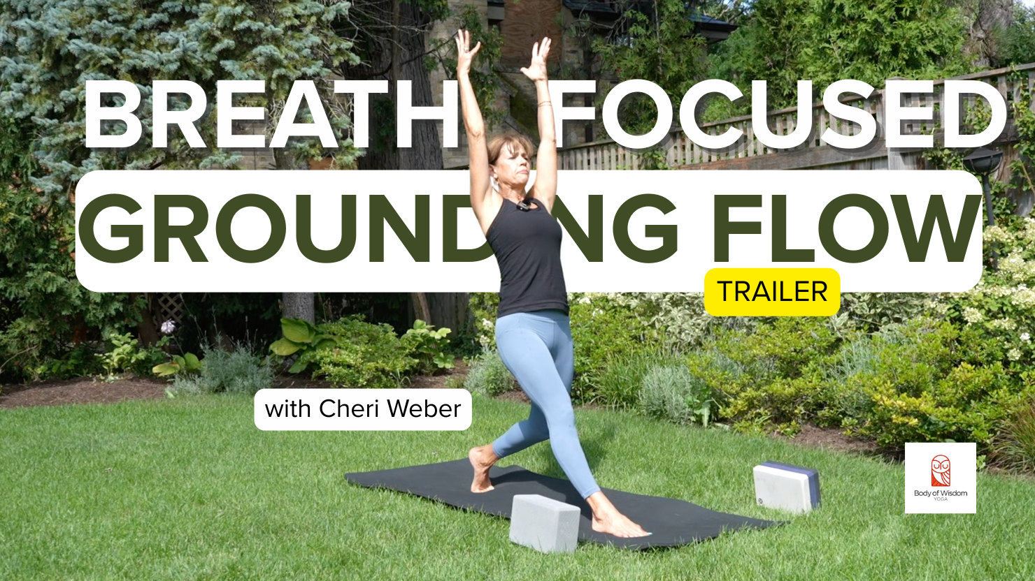 35 Minute Breath Focused Grounding Flow | Body Of Wisdom Yoga