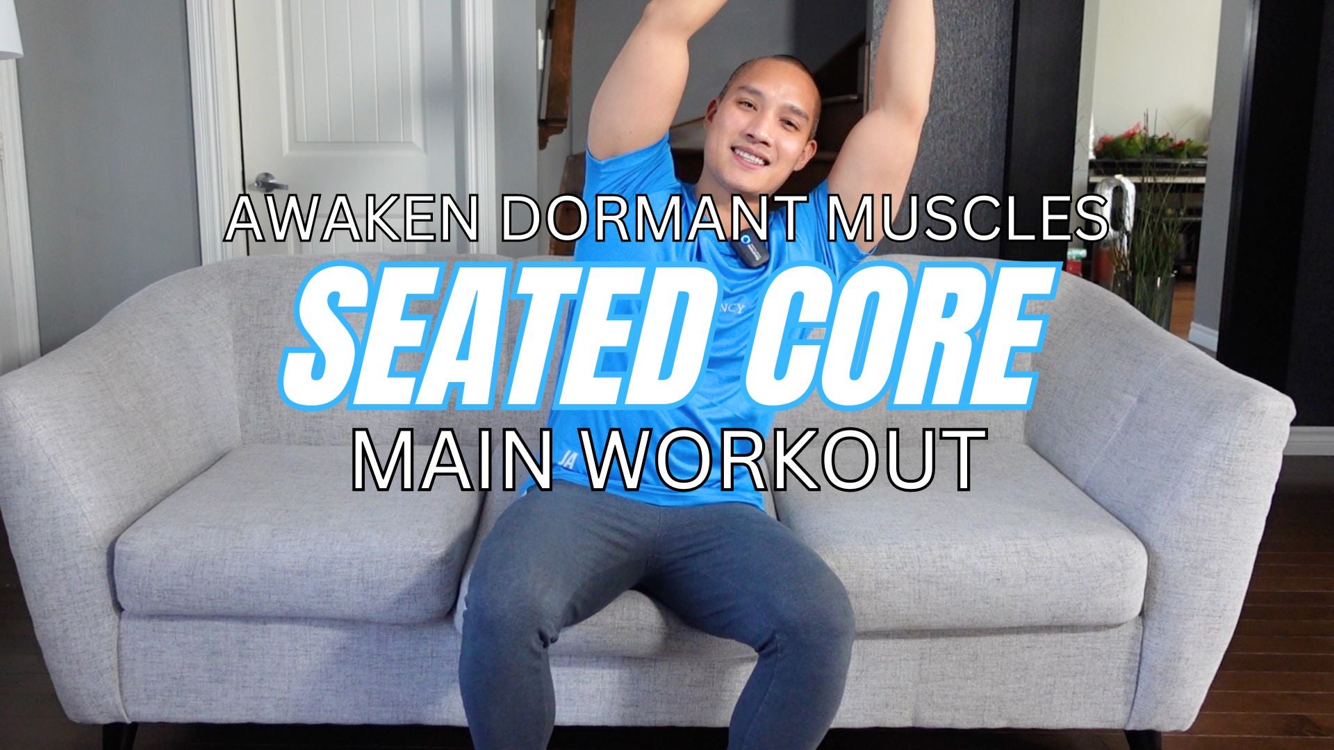 Seated Core and abs | Justin Agustin Workouts