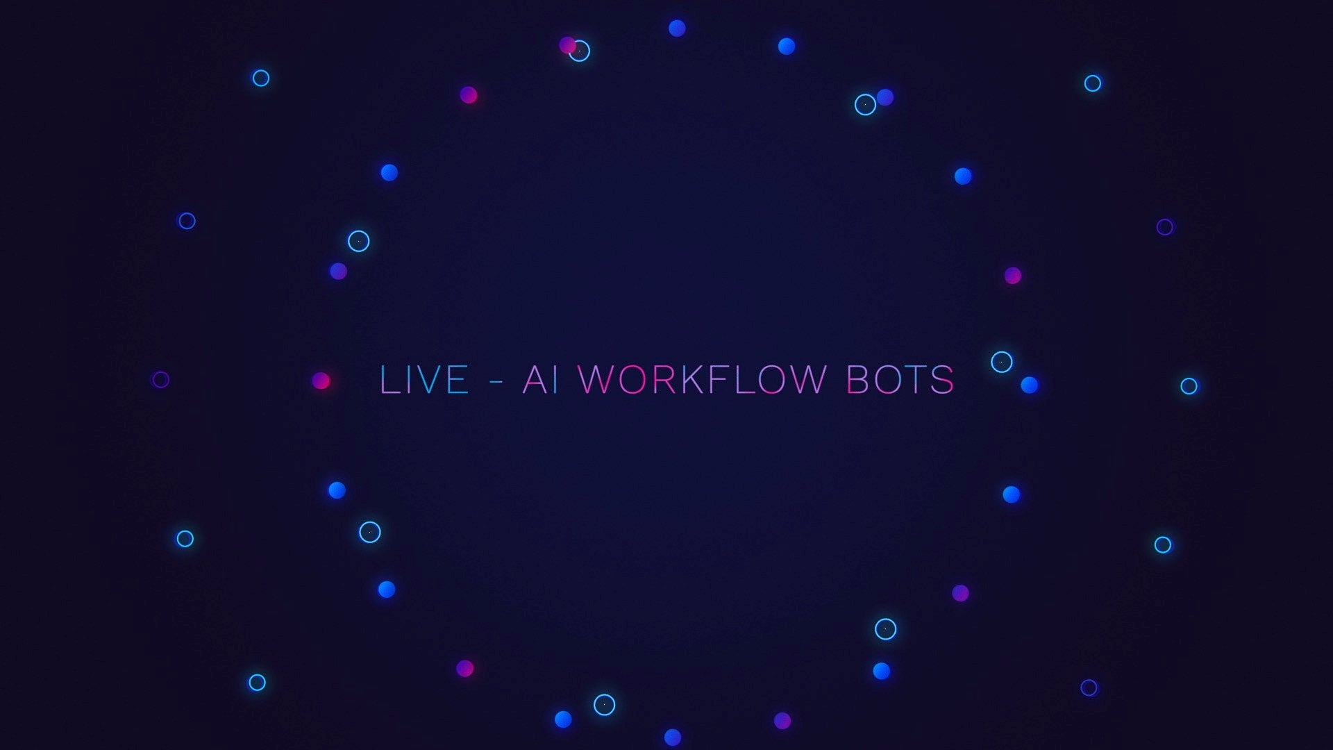 Ai Workflow Bots | LIVE PRO EDU Broadcast with Gary Martin