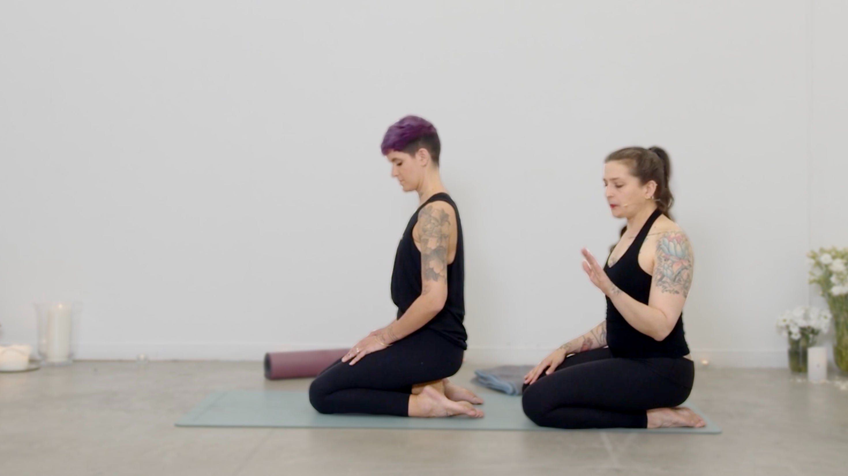 Jivamukti Asana Lab Virasana with Jessica Stickler