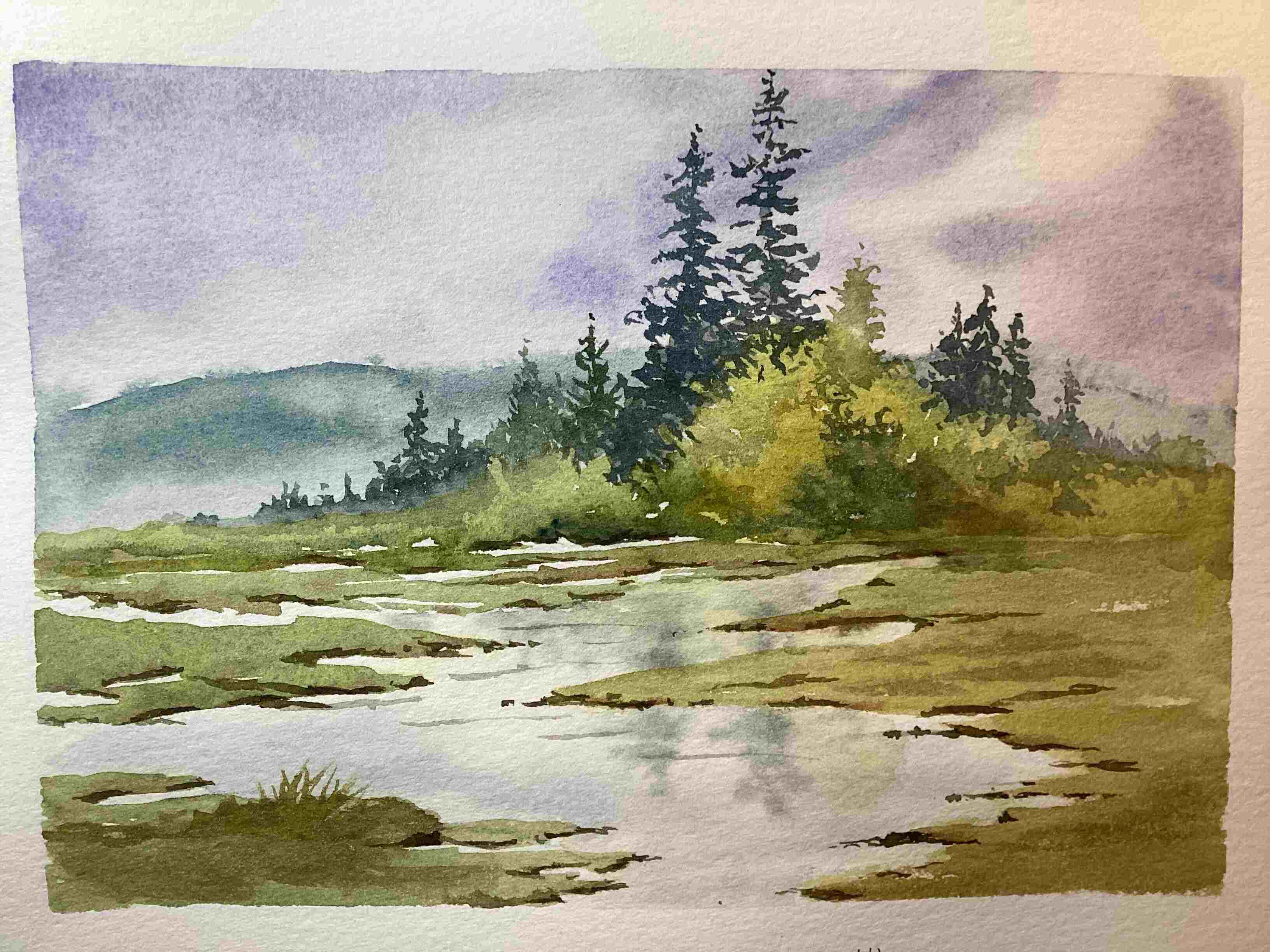Mastering Watercolour Landscapes with Steve Mitchell
