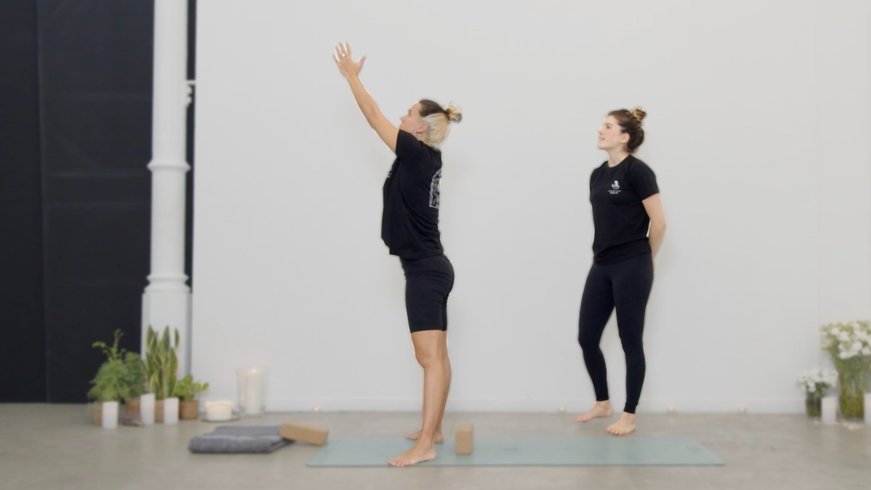 Beginners Morning Practice jivamukti Marie Montocchio