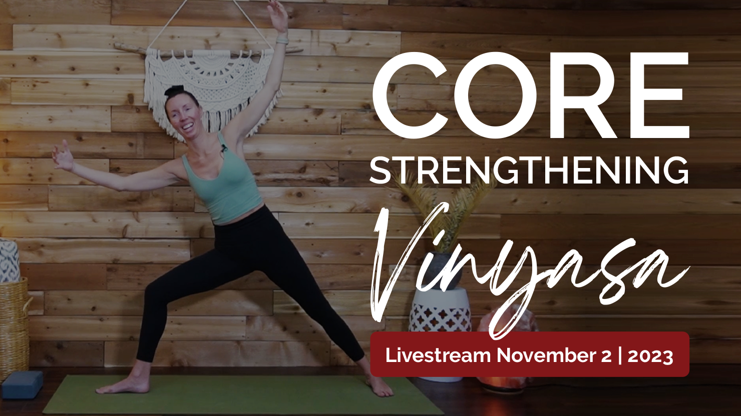 Core Strengthening Vinyasa