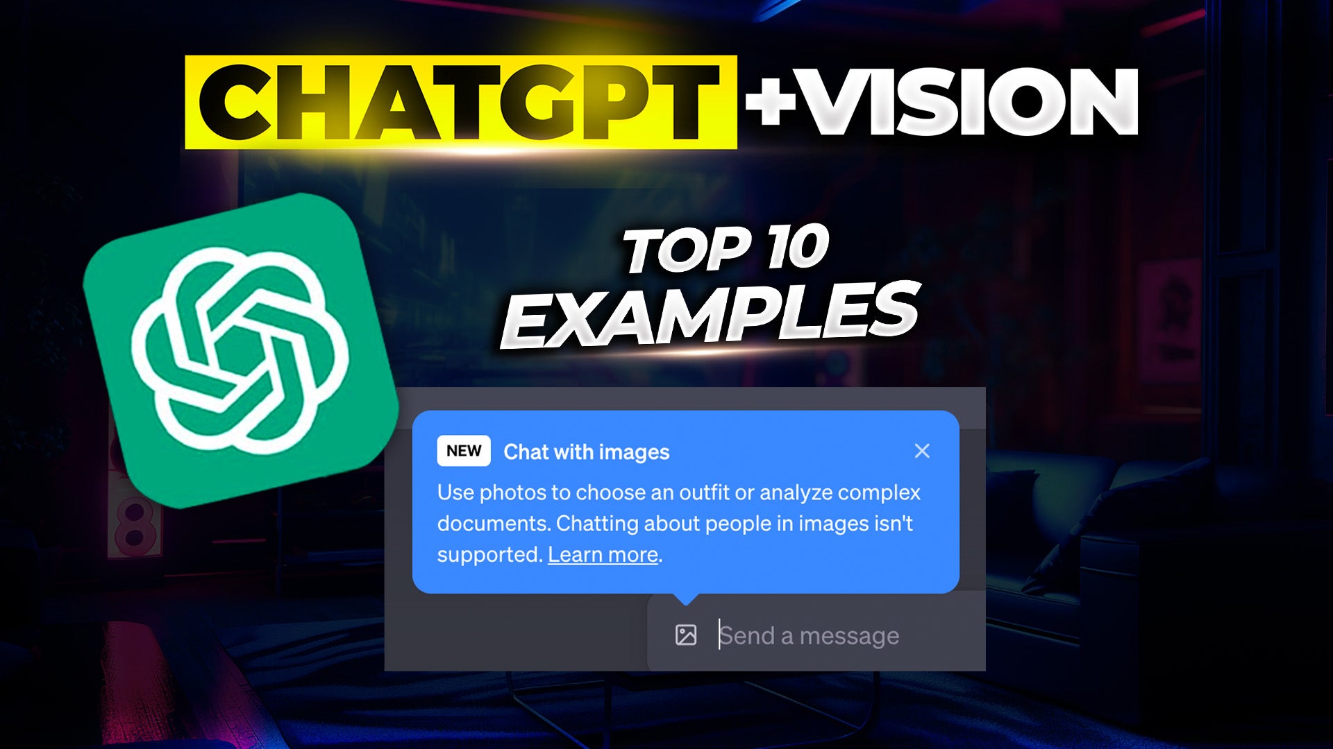 ChatGPT Vision (GPT-4V) Is Here - Top 10 Examples You Should Try - Posted 10/13/2023