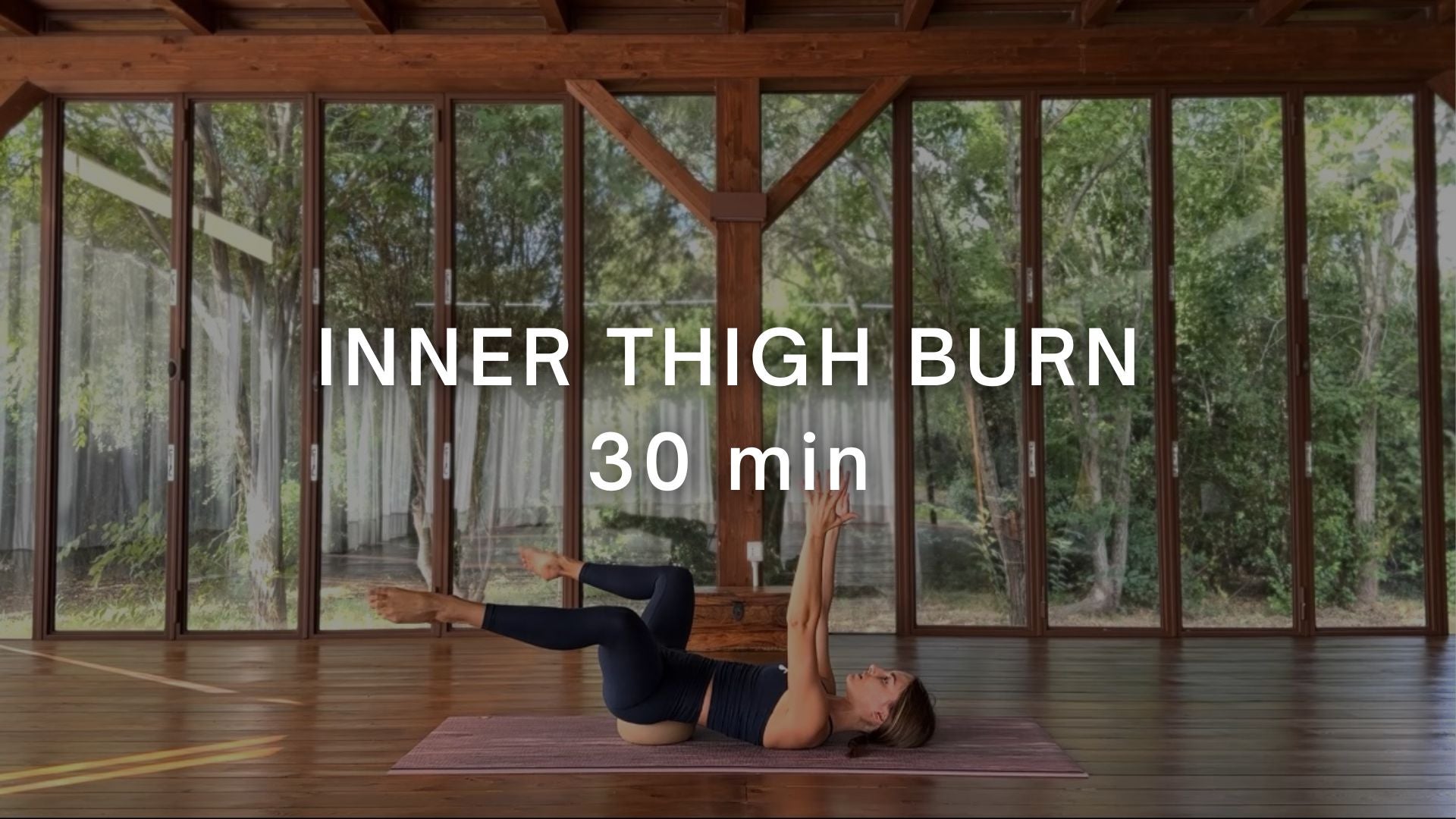 30-Minute Inner Thigh Toning & Deep Core Workout with the Miniball [ENG]