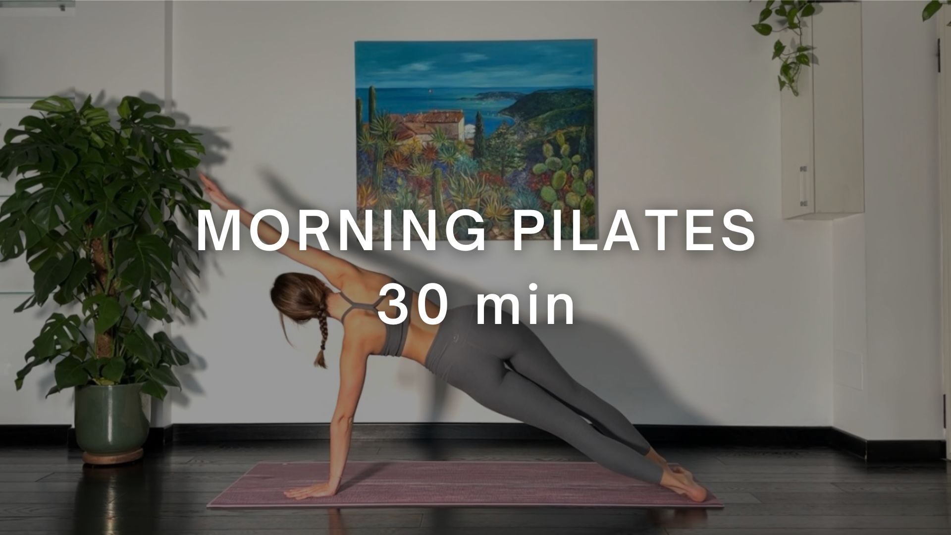 30 min Morning Pilates, full body wake-up & tone [ENG]