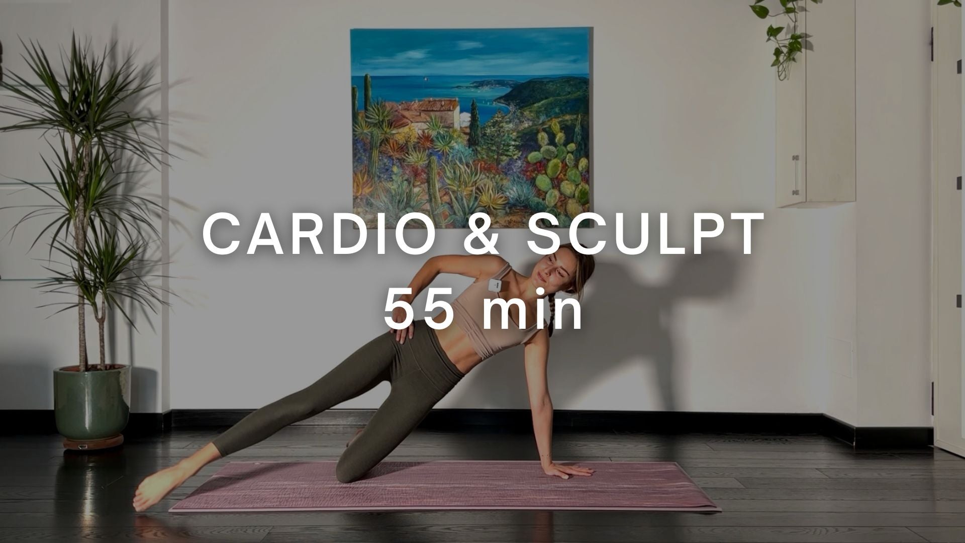 Cardio & Sculpt - Full body class with a focus on glutes, c