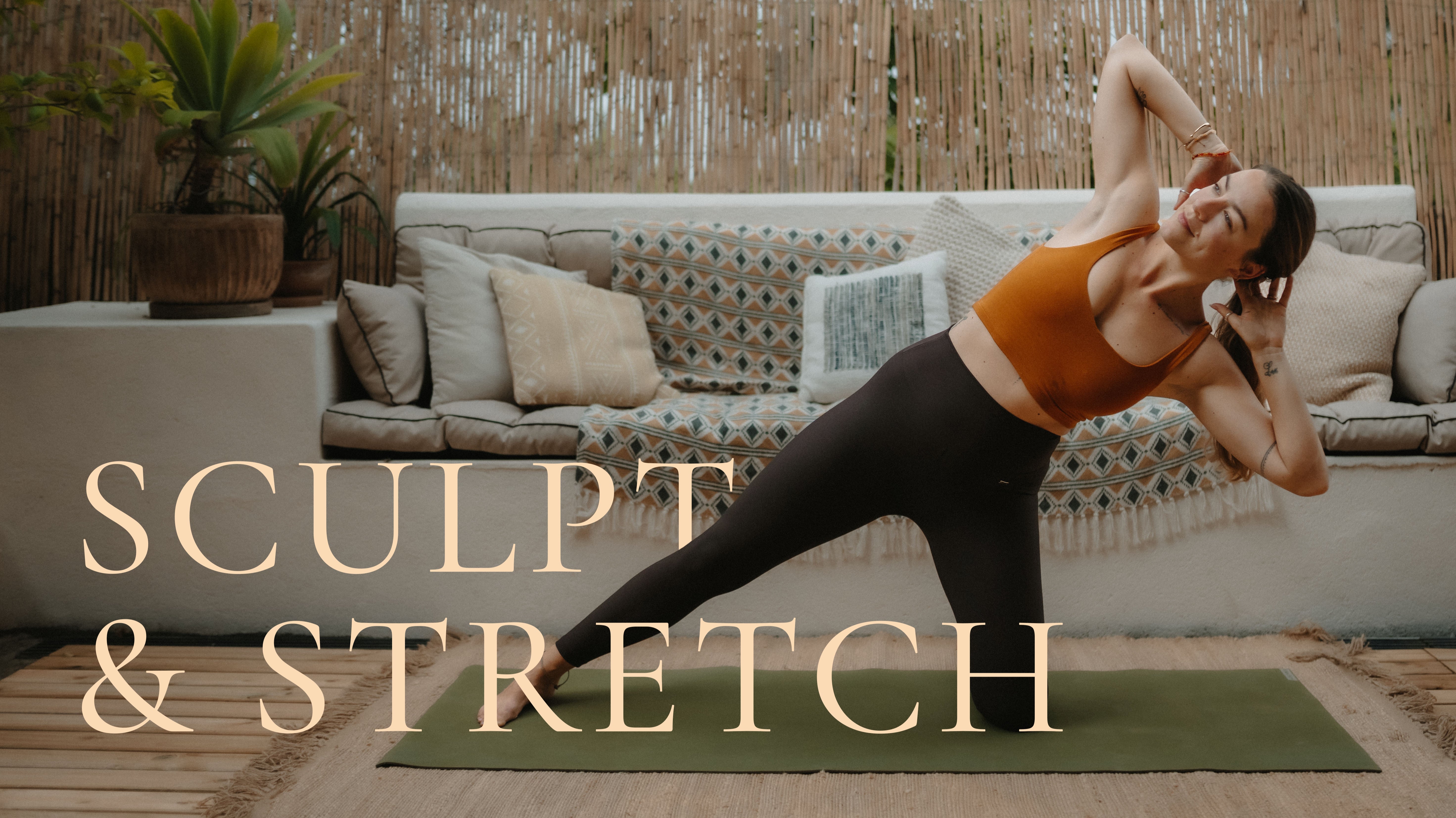 Core Reconnection Mat Based Sculpt& Stretch