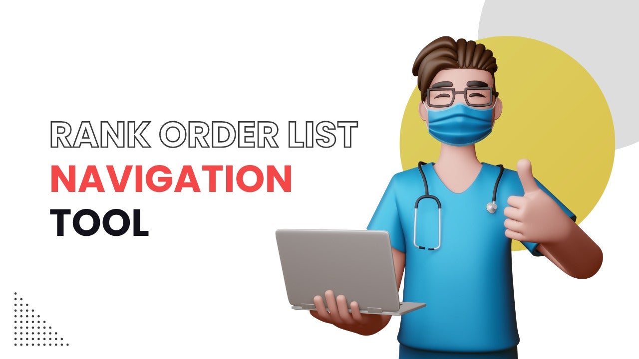How to use Rank Order List Tool 2024 | USMLESarthi