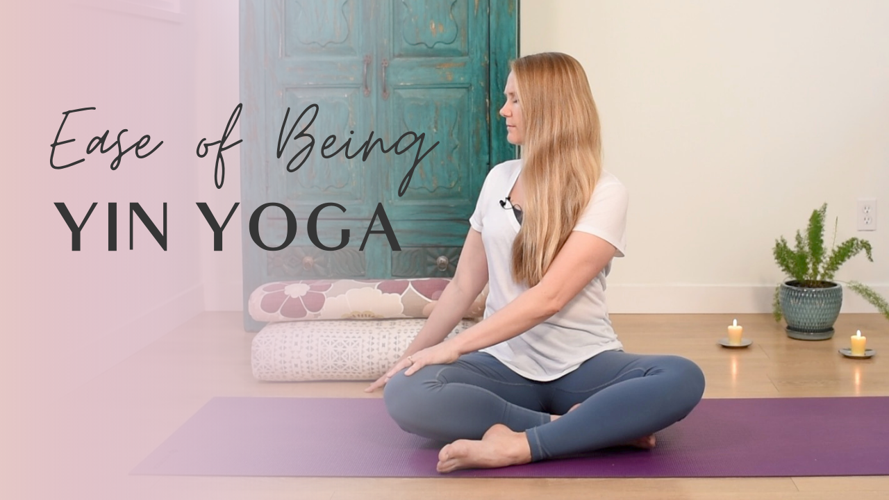 Ease of Being | 75 min Yin Yoga for Summer | Yoga With Kristen