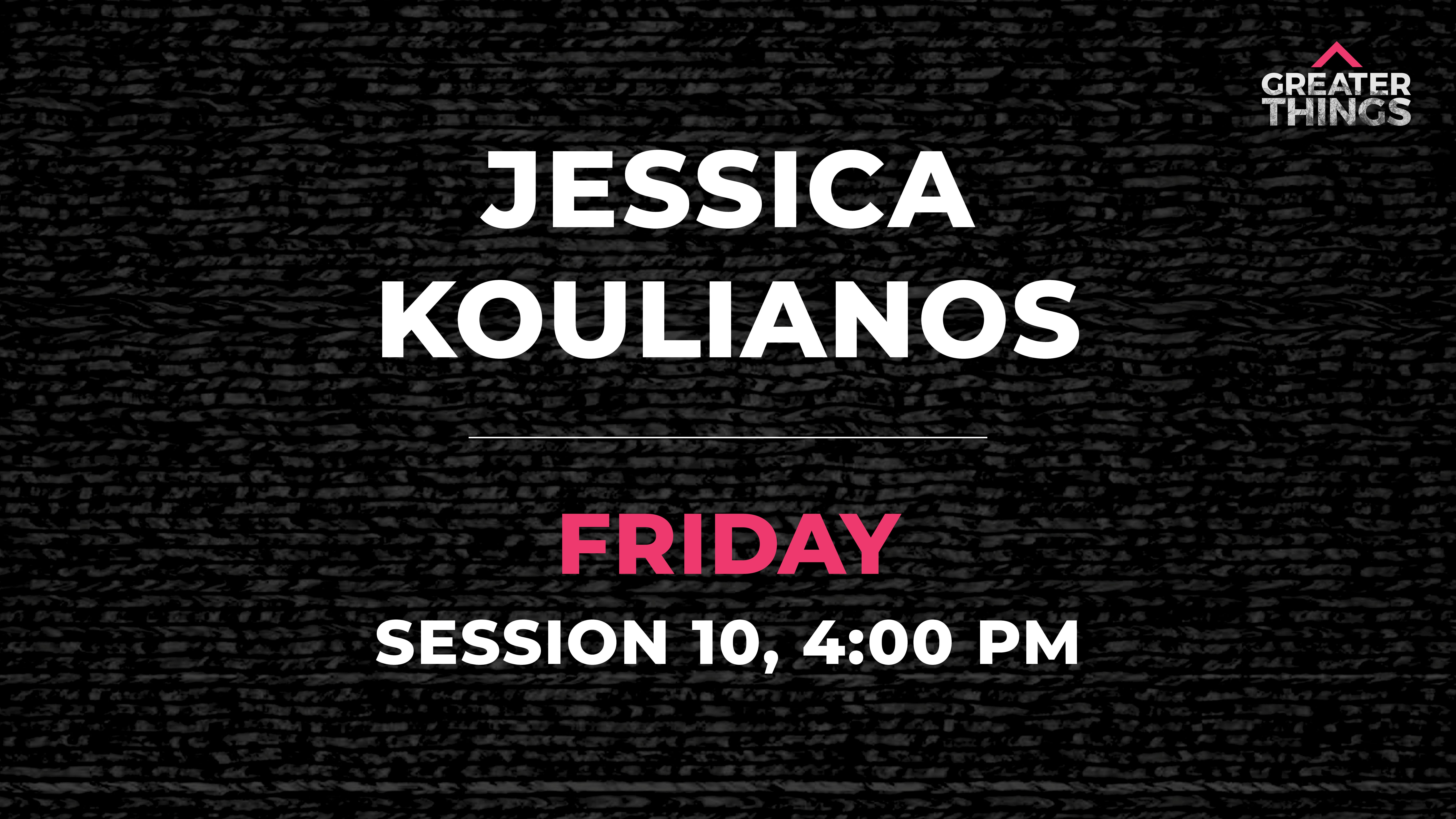 Session 10 Jessica Koulianos | Global On Demand