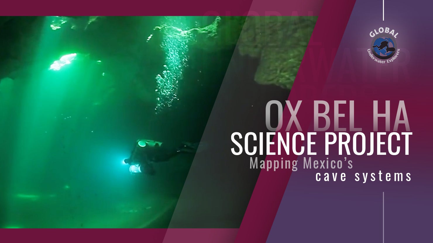 Ox Bel Ha Science project: Mapping Mexico's Cave Systems