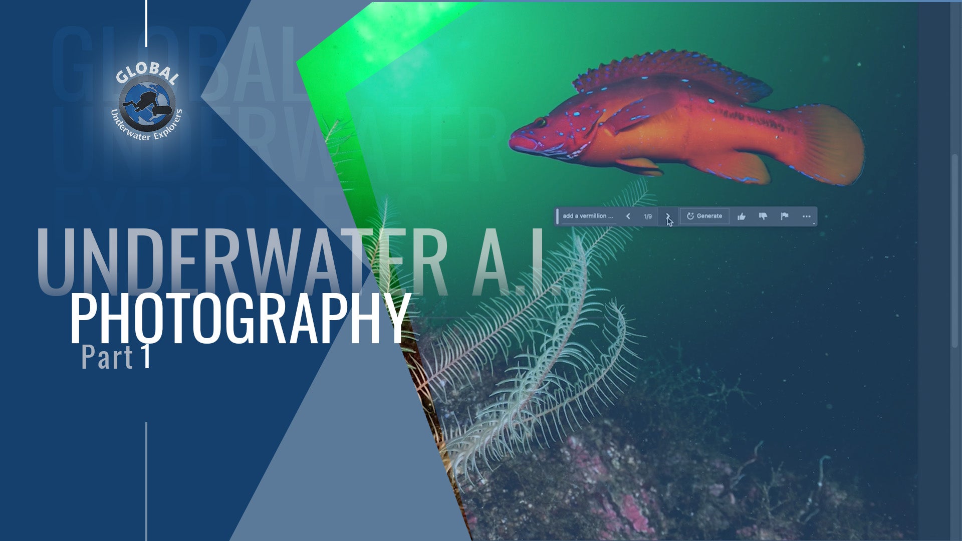 Exploring Adobe's AI in Underwater Photography