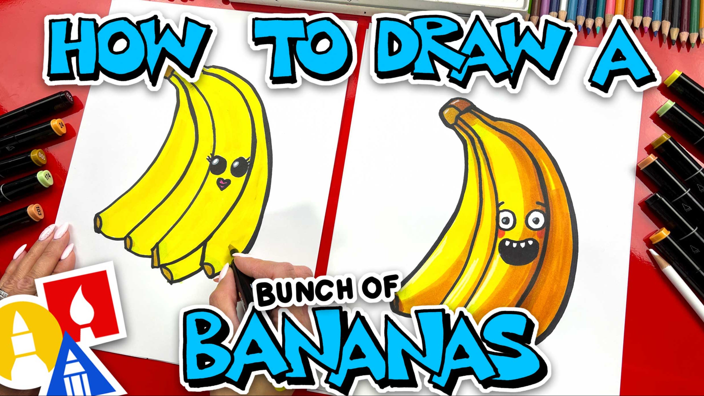 Drawing Of Banana Bunch