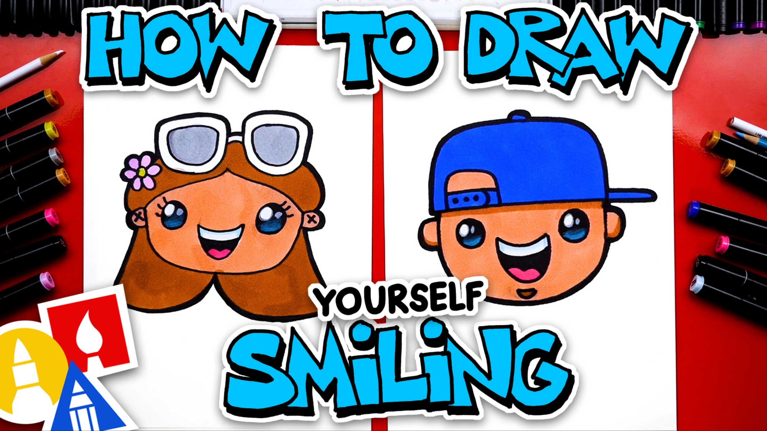 How To Draw A Smiling Face