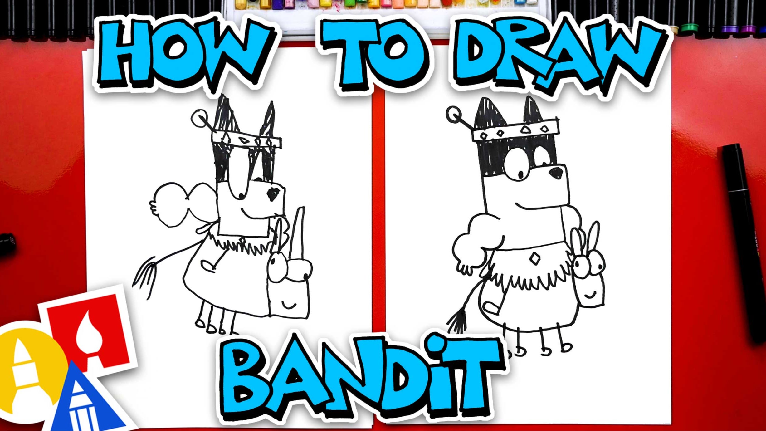 How to Draw Bingo | Bluey - brentwooddental.com