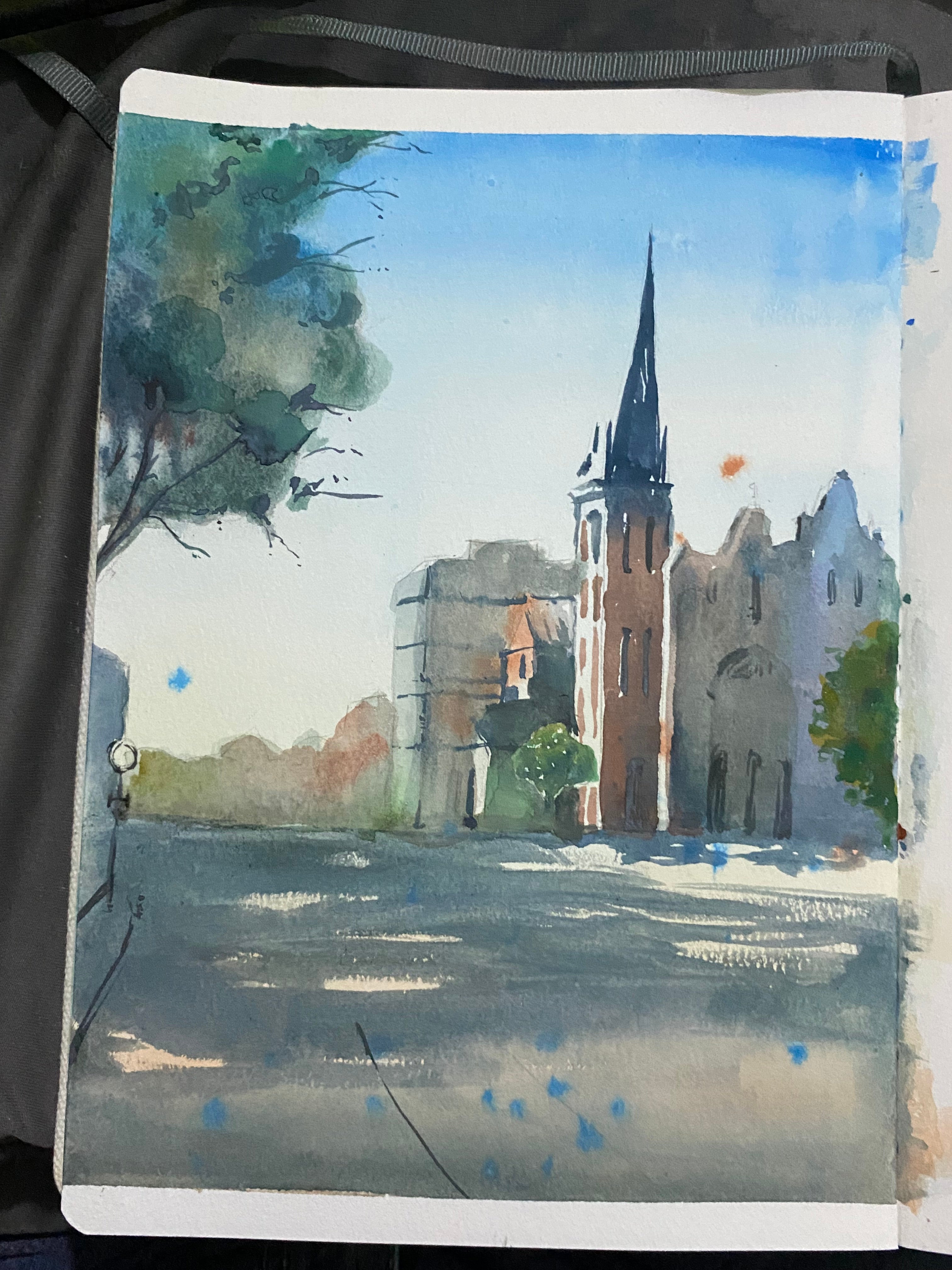 Cityscapes in Watercolour - Value Studies and Colour The