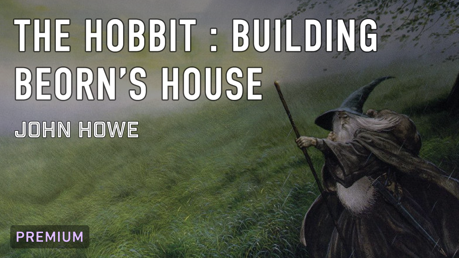 John Howe : Making of the Hobbit