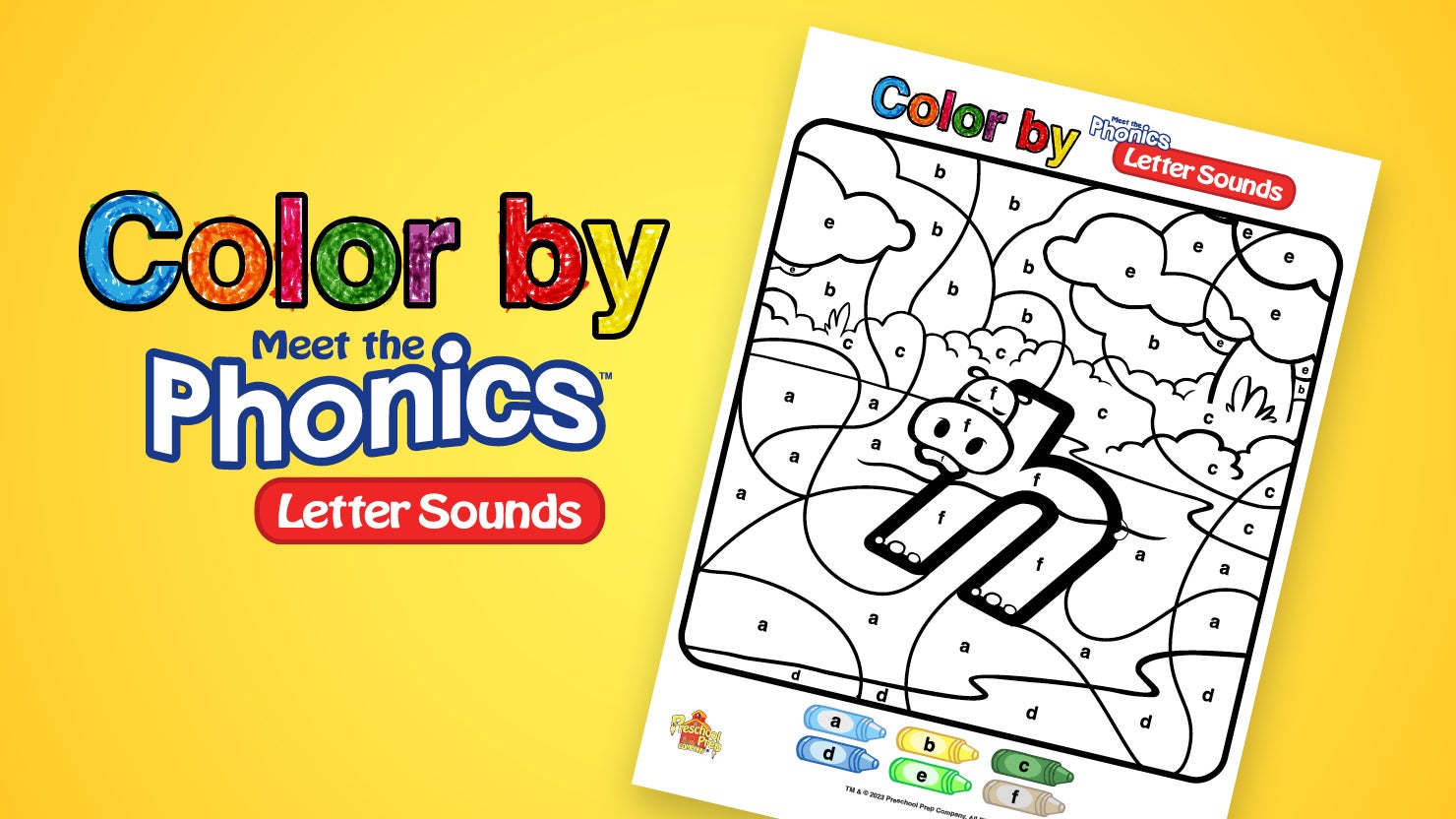 Kids Club | Color By Letter Sounds "h"