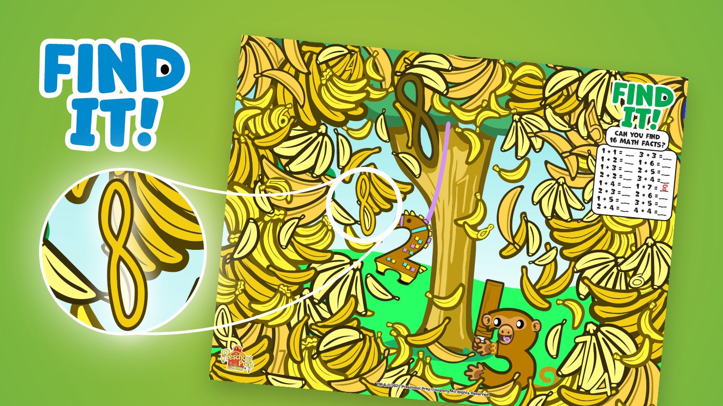 Kids Club | Find It | Math "1+2=3"