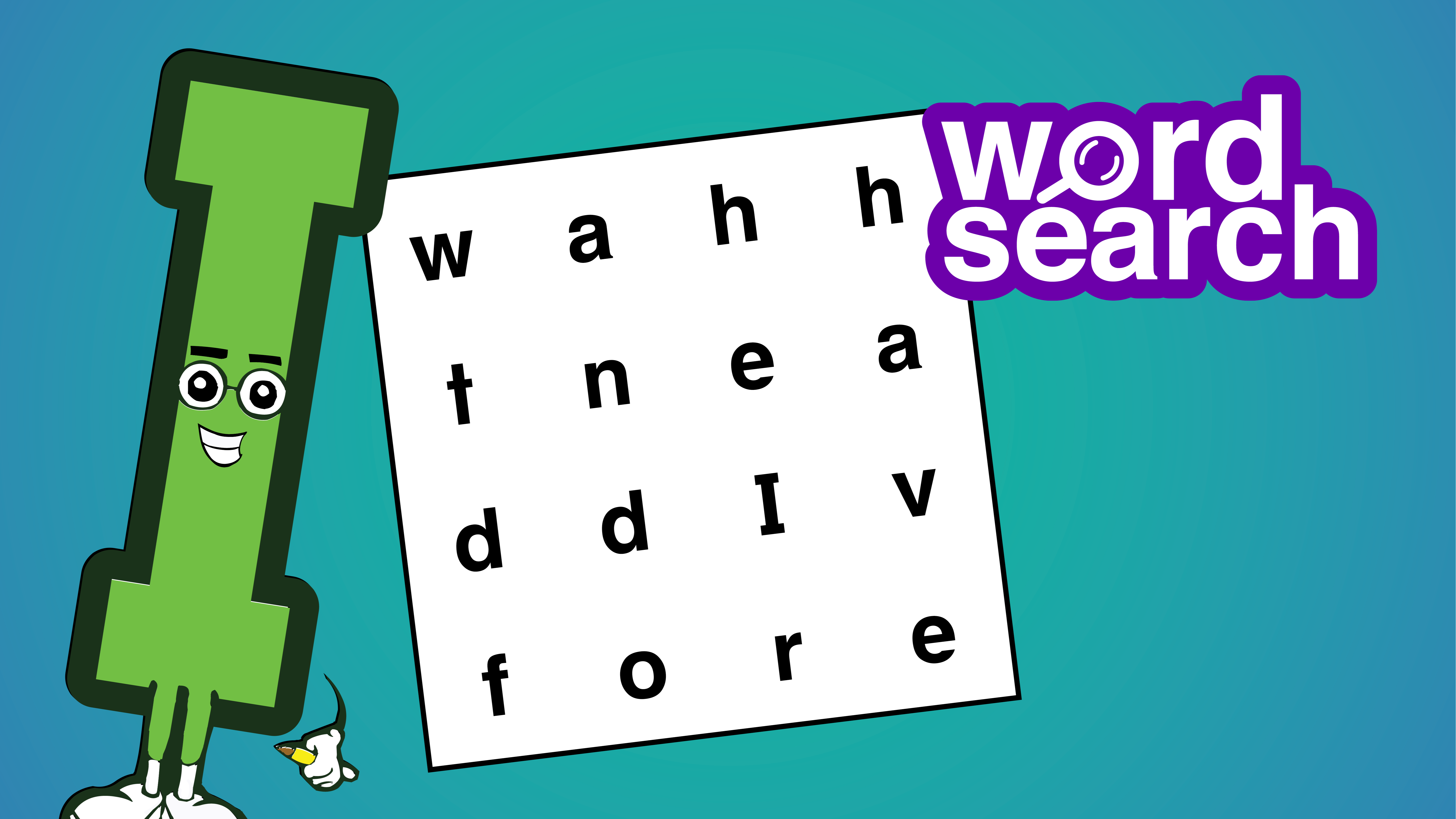 Kids Club | Word Search | Sight Words Level 1