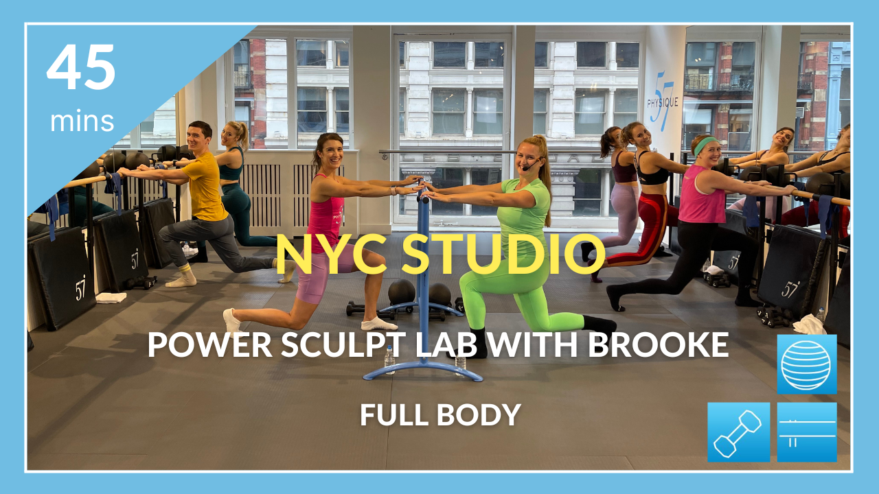 NYC Studio: Power Sculpt Lab with Brooke