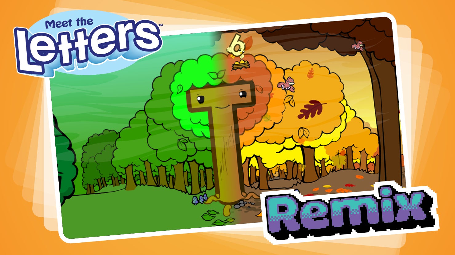 Kids Club | Remix | Meet the Letters "T" | Fall Celebration