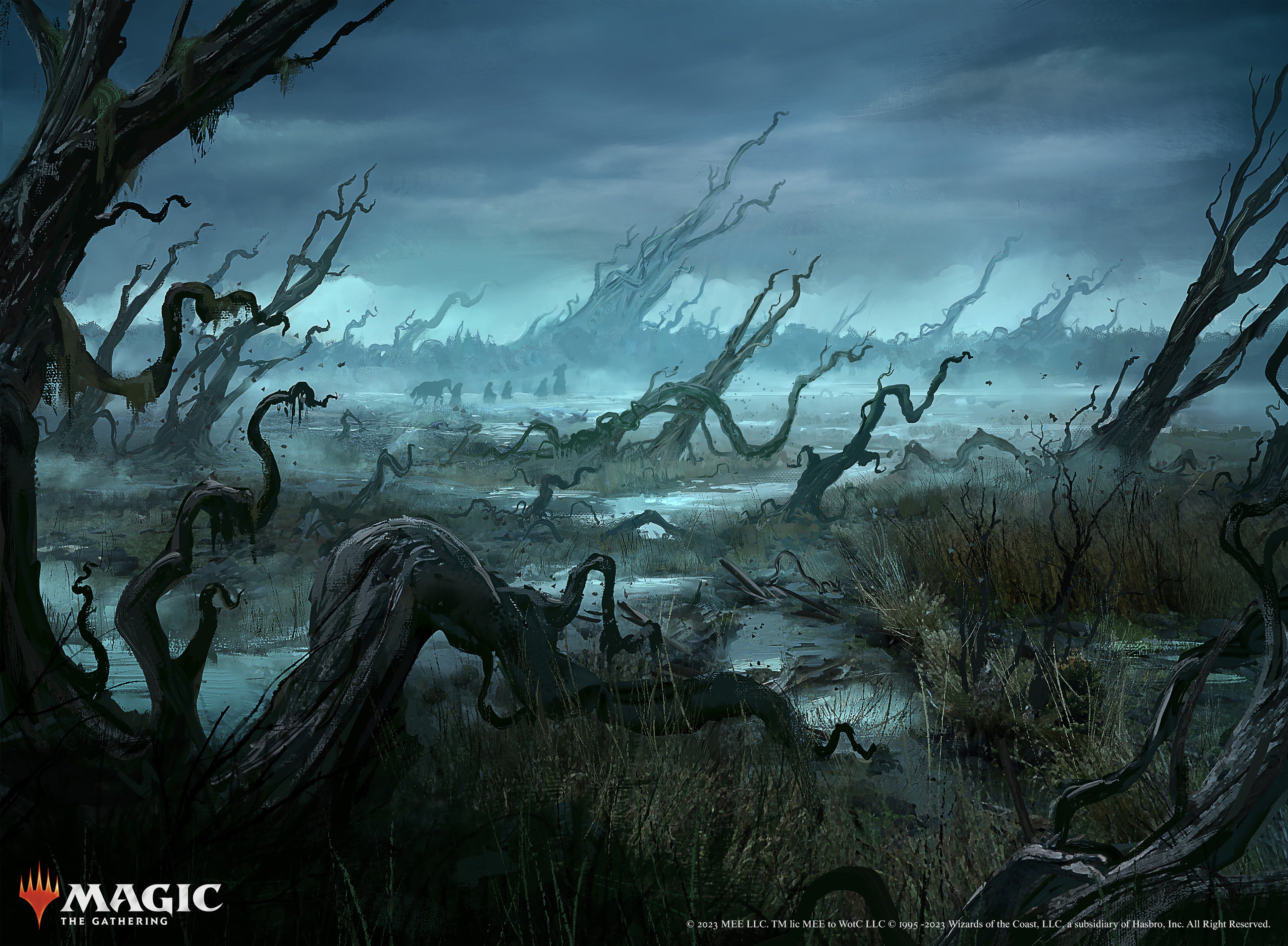 Magic The Gathering Swamp Art