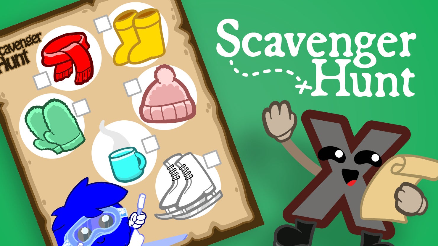 kids Club | Scavenger Hunt | Meet the Colors "blue"