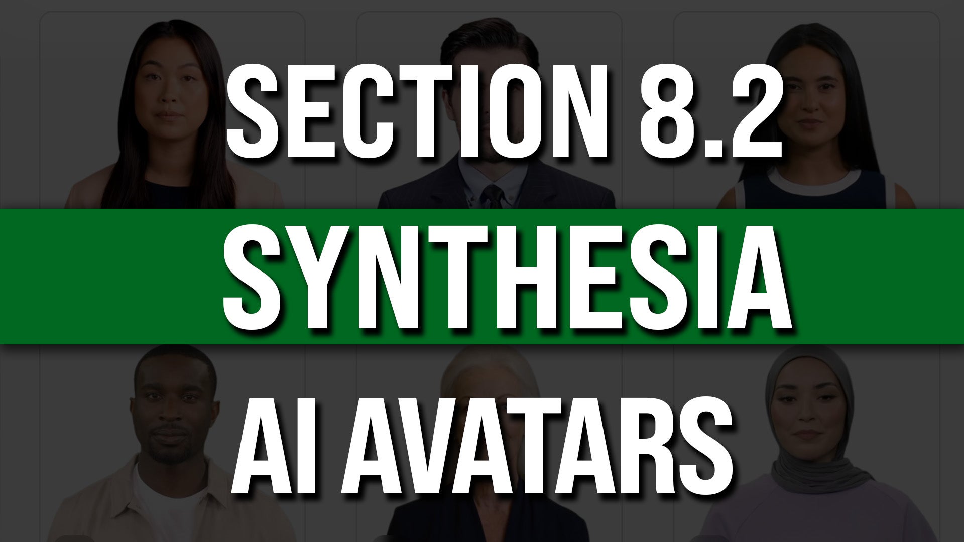 8.2 How To Make Ai Avatars - Synthesia Tutorial
