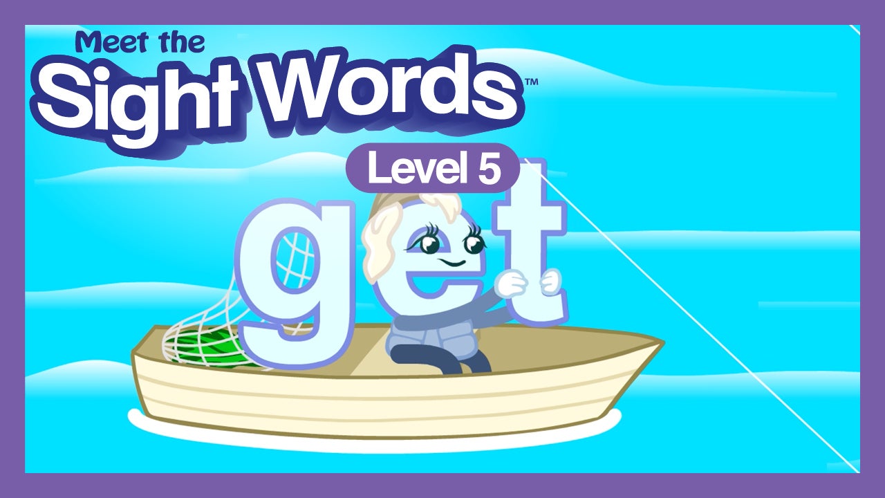 Kids Club | Meet the Sight Words Level 5 "get"