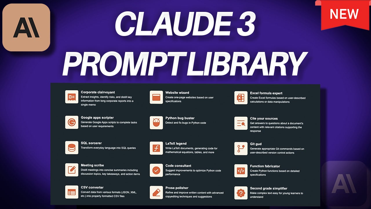 Ultimate Claude 3 Prompt Library is Here