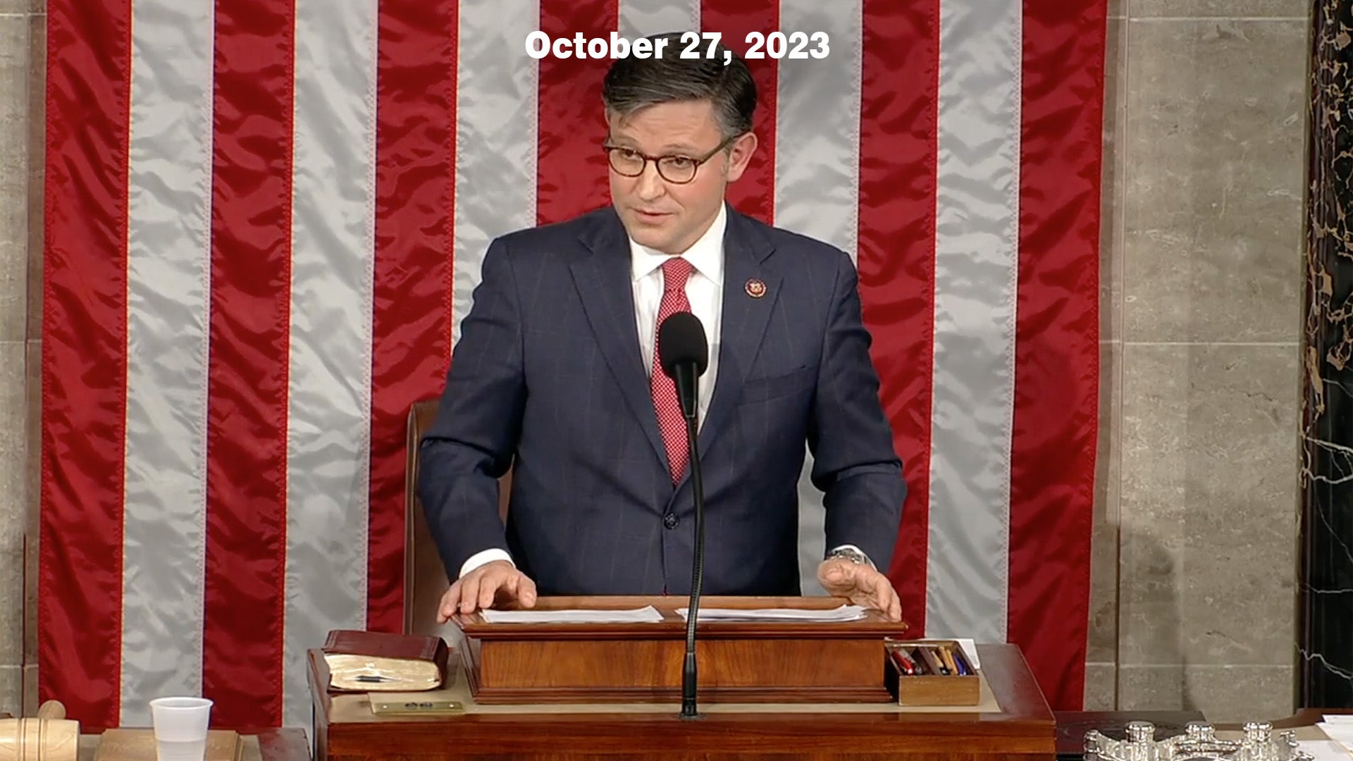 Friday, October 27: New Speaker's First Speech | WORLD Watch