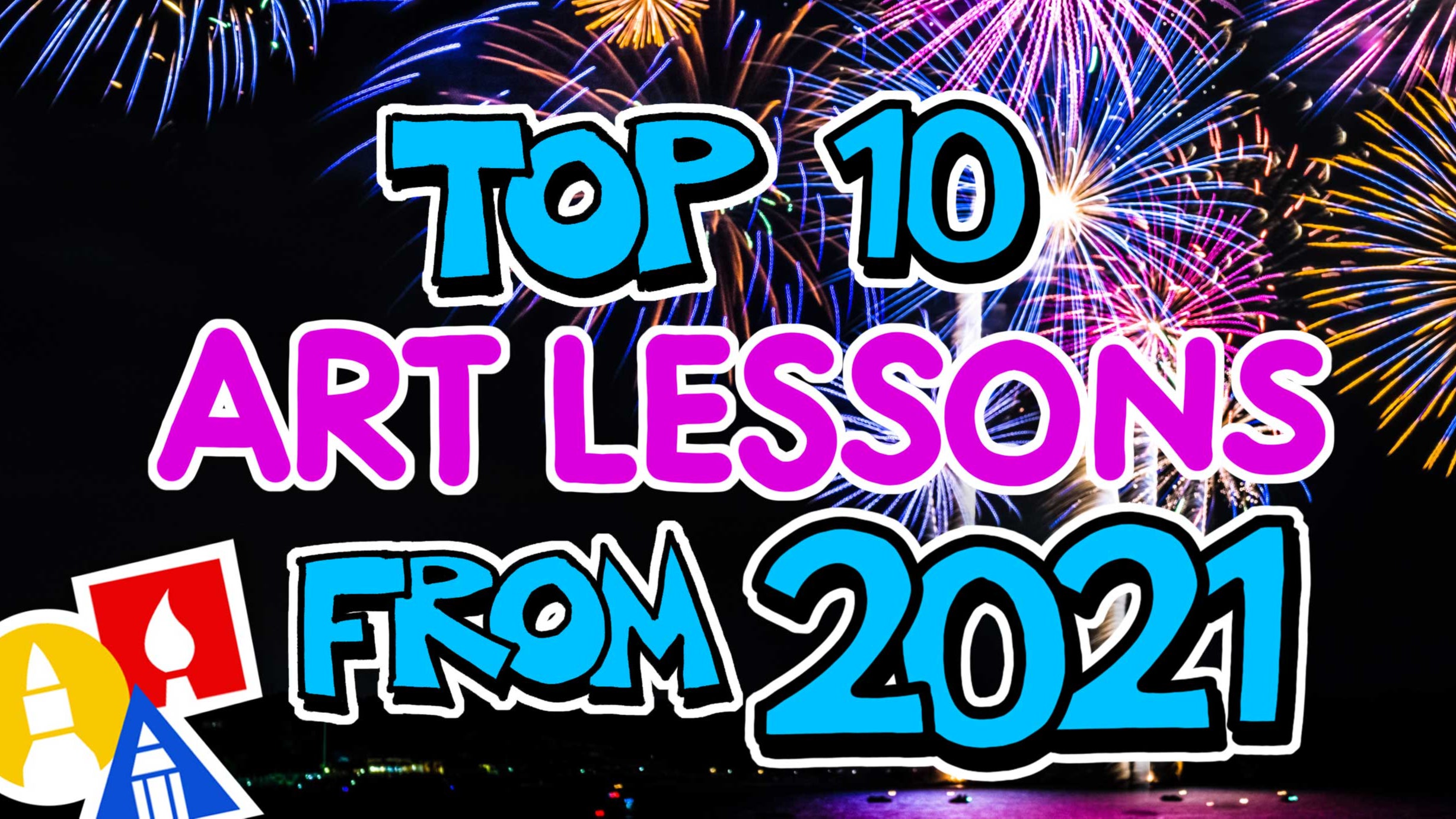 TOP 10 Art Lessons From 2021 | Art For Kids Hub