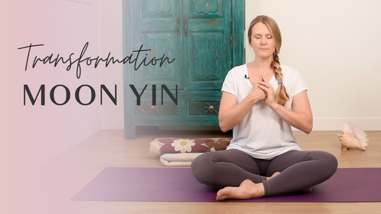Transformation | 60 min Yin for Scorpio New Moon | Yoga With Kristen