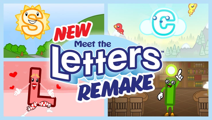 Preschool Prep Kids Club | NEW Meet the Letters Remake!