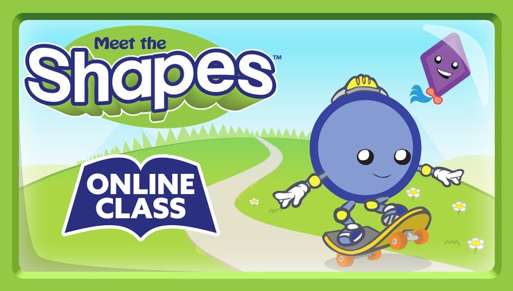 Preschool Prep Kids Club | Online Class | Meet the Shapes