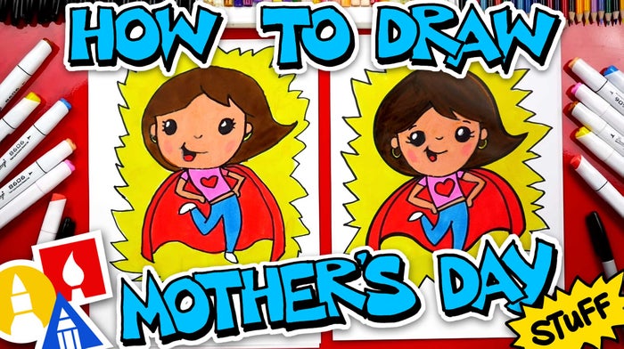 mother's day drawing easy for kids