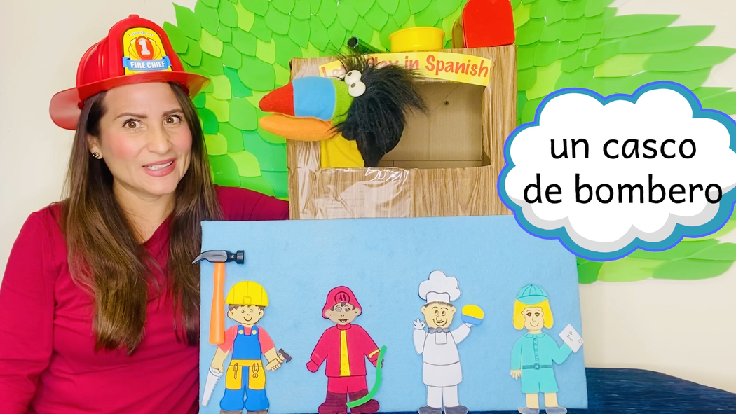 Learn @ Home - Spanish for Kids | Community Helpers with Susy Dorn