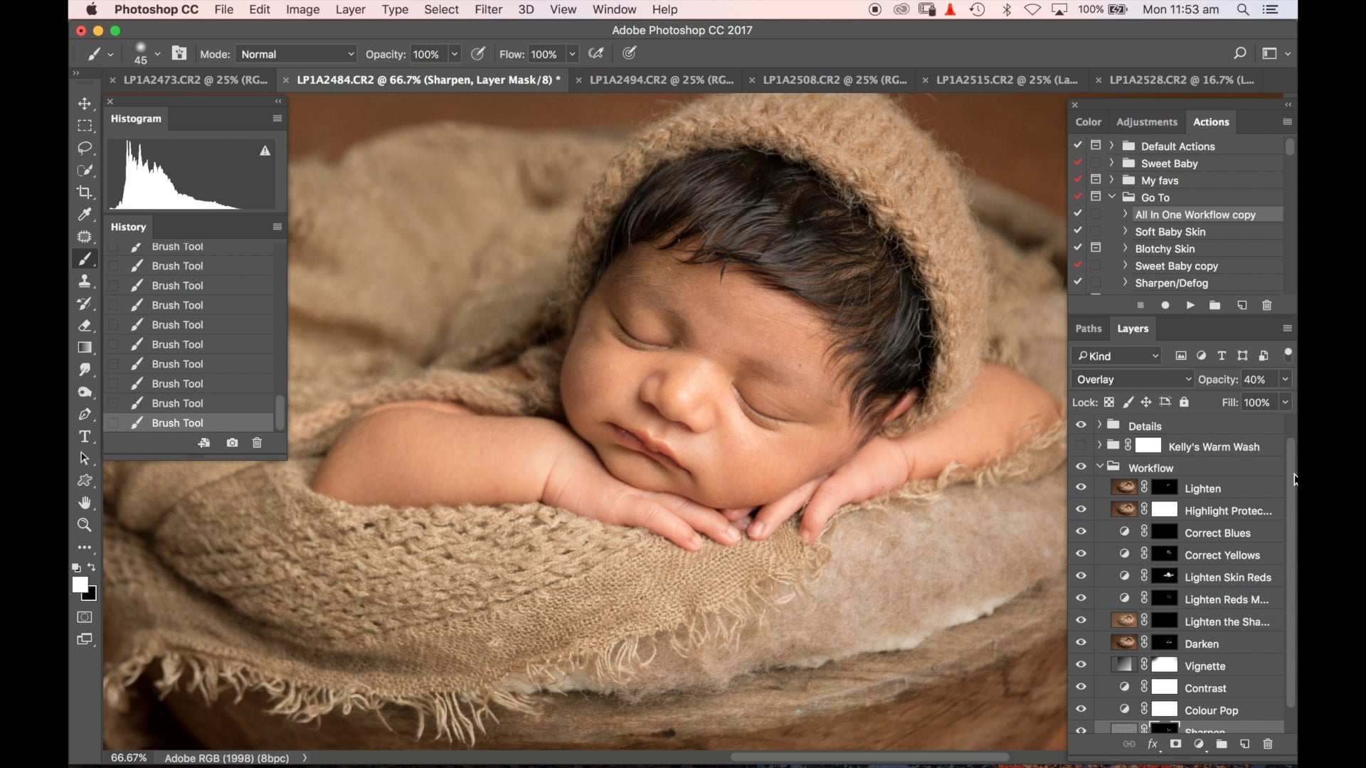 Getting it Right In Camera - Newborn Photography | Kelly Brown Online