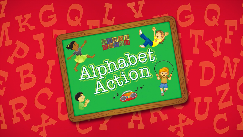 HeidiSongs | Alphabet Action Song
